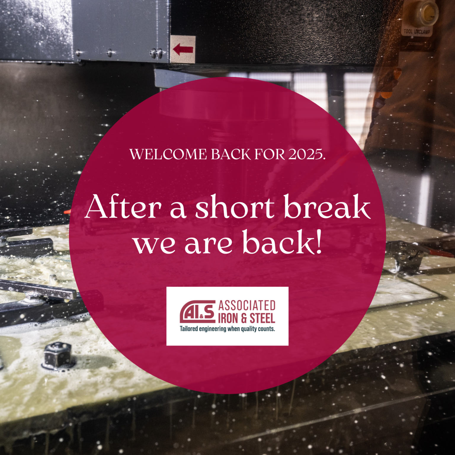 Welcome Back! – Associated Iron & Steel